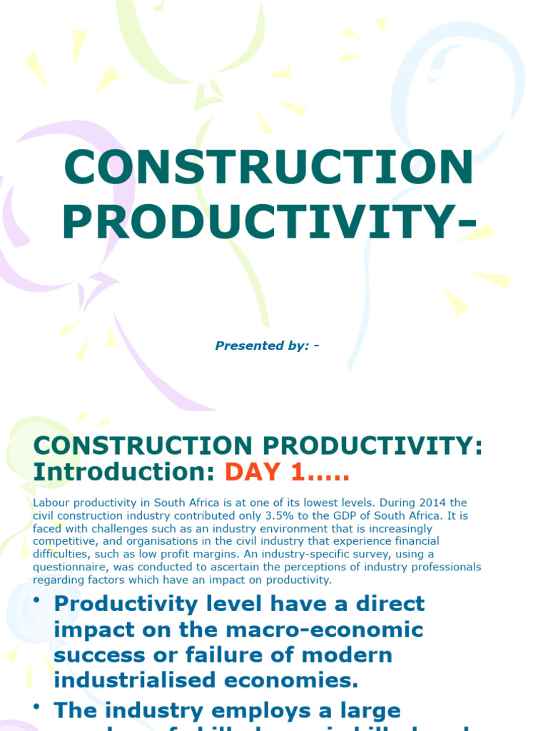Engineering Productivivity Training | PDF | Workforce Productivity ...