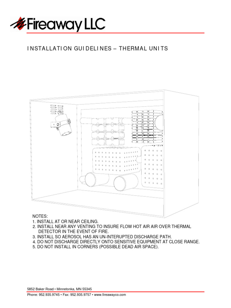Installation Guideline - Thermal Units | PDF