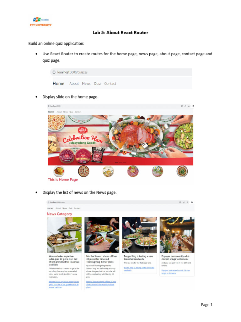 Lab 10 | PDF | Foods | Cuisine