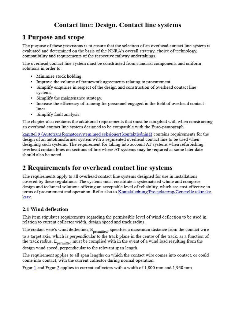 05 Contact Line Systems | PDF | Computers | Technology & Engineering