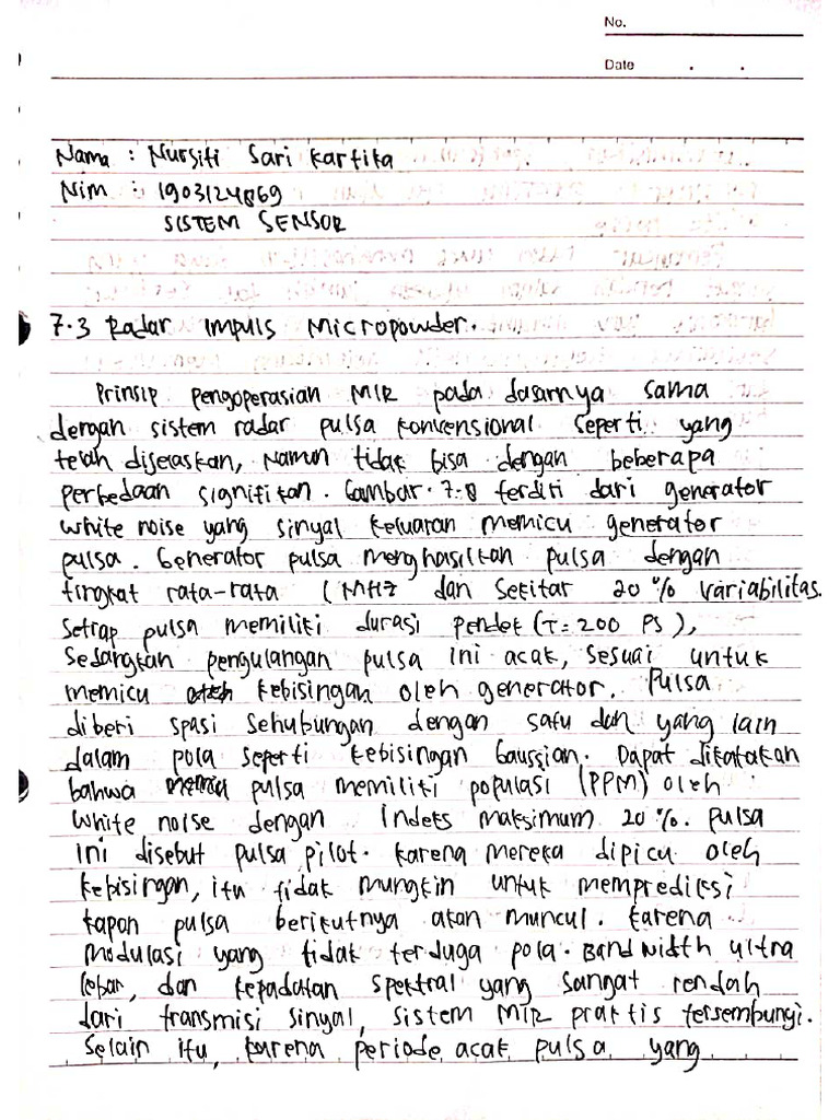 Nursiti Sari Kartika 1903124869 Tugas Sistem Sensor Pdf