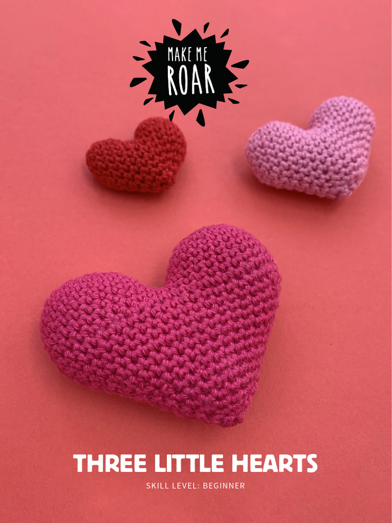 Amigurumi 252free Heart Pattern | PDF | Crochet | Sewing