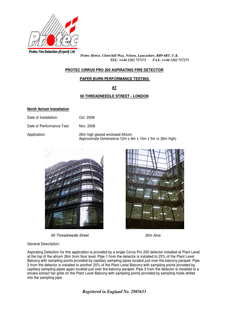 60 Threadneedle Streeet - London - North Atria 26 - Cirrus Pro Testing ...