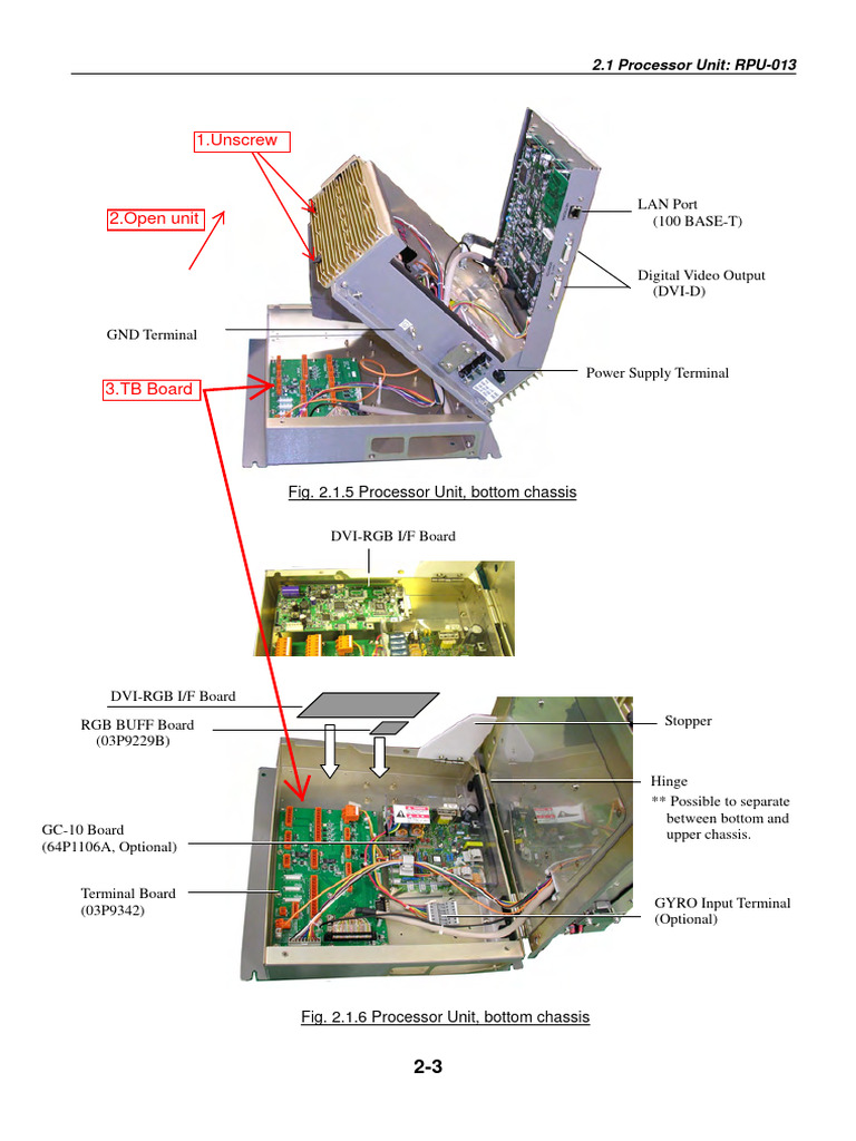 RPU-013 Processor Unit Overview | PDF | Electrical Engineering ...