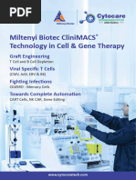 CliniMACS Prodigy User Manual - 2021-03 | PDF | Antibody | Safety