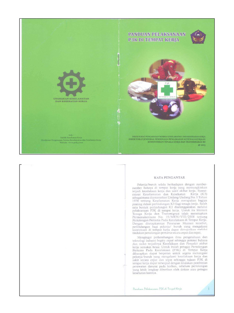 232136306 Buku Panduan P3K Ditempat Kerj PDF
