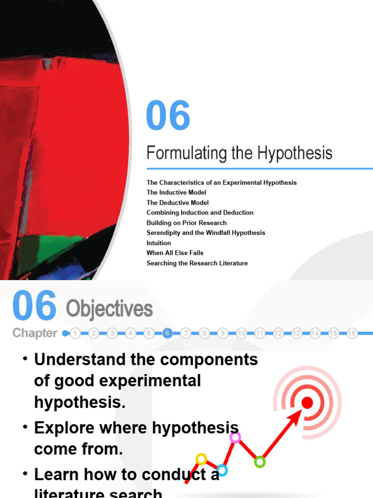 Lesson 6 Formulating the Hypothesis | PDF | Hypothesis | Inductive Reasoning
