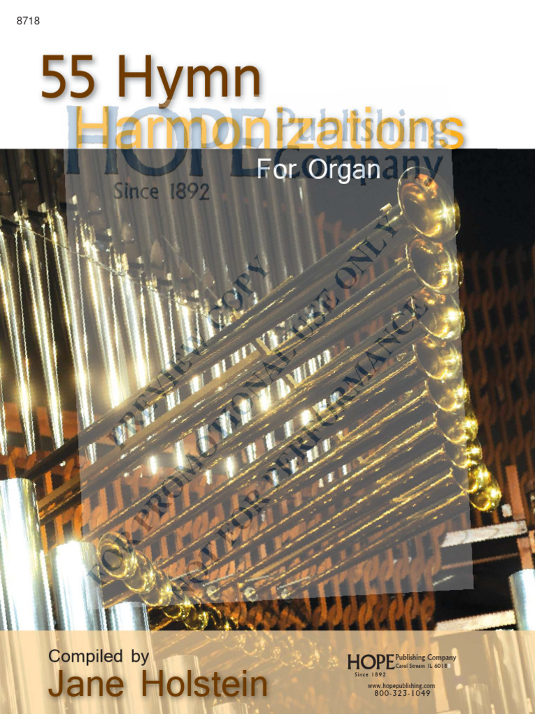 Harmonizations: 55 Hymn | PDF