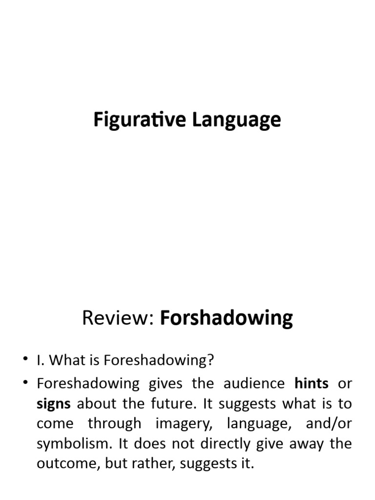 Figurative Language | PDF | Irony | Paradox