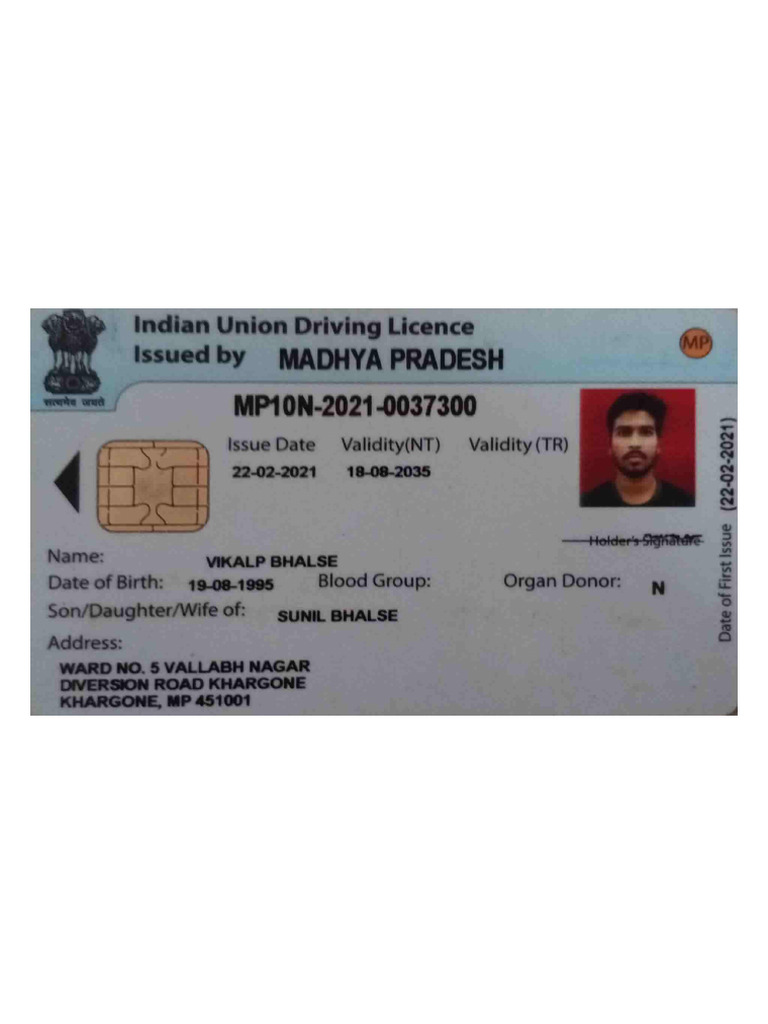 Driving Licence | PDF
