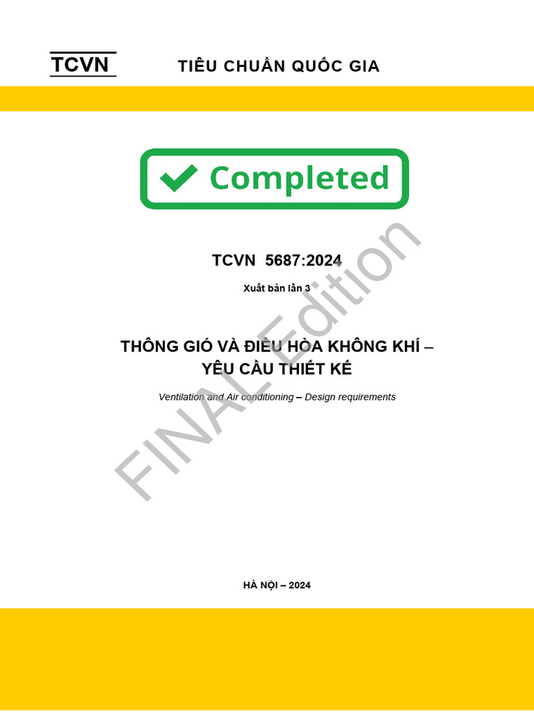 TCVN 5687-2024 Final Edition | PDF