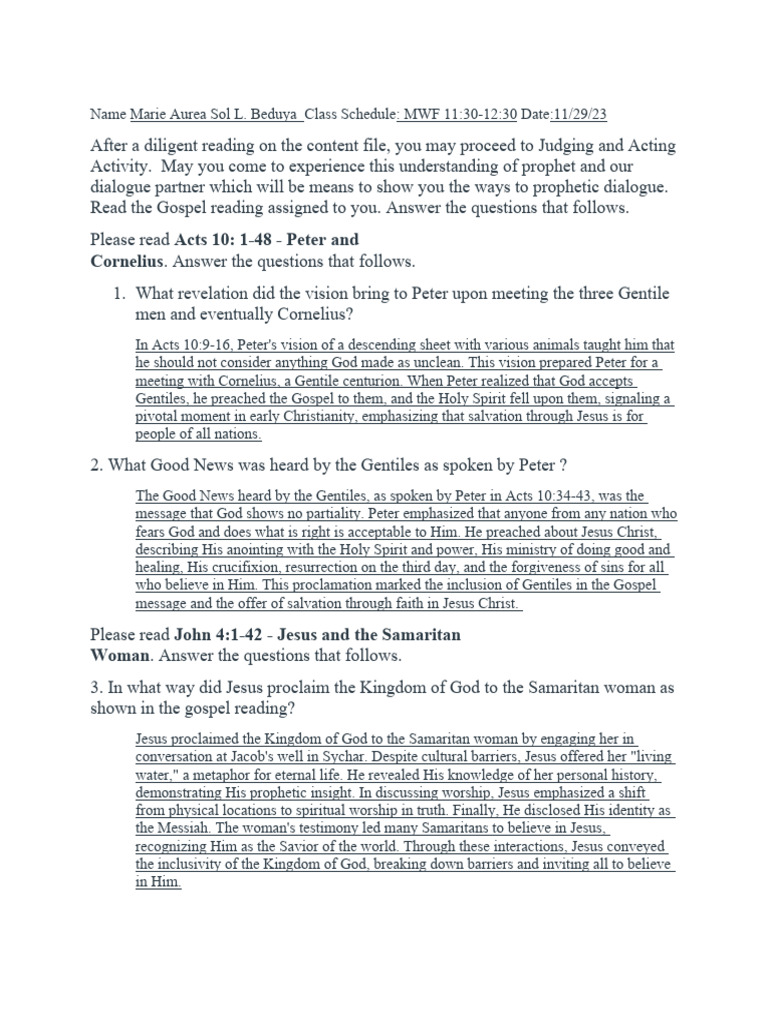 EDM Assignment | Download Free PDF | Jesus | Acts Of The Apostles