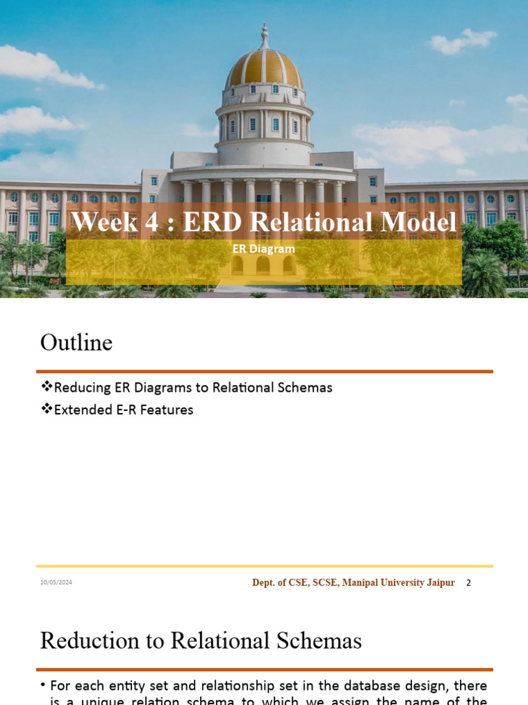 Week 4 - Databse Design Using Relational Model | Download Free PDF | Relational Model ...