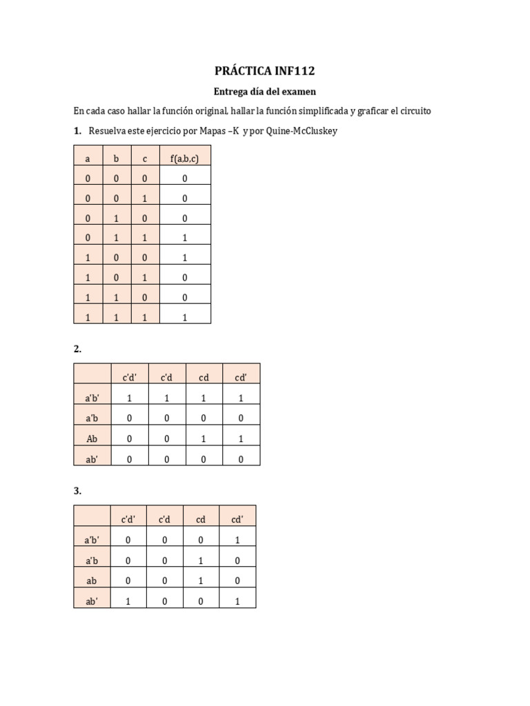 Practica 2 Inf 112 | PDF