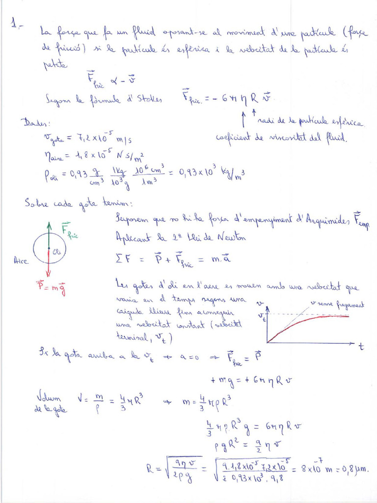 Problemes Fluids | PDF