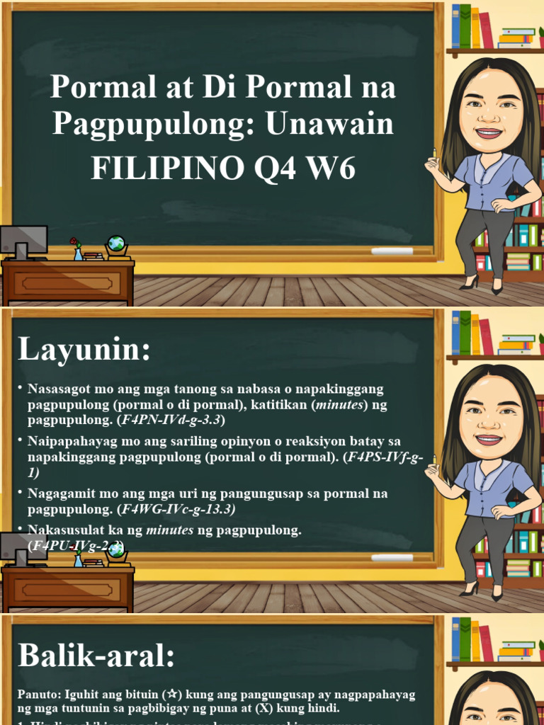 Filipino q4 w6 | PDF