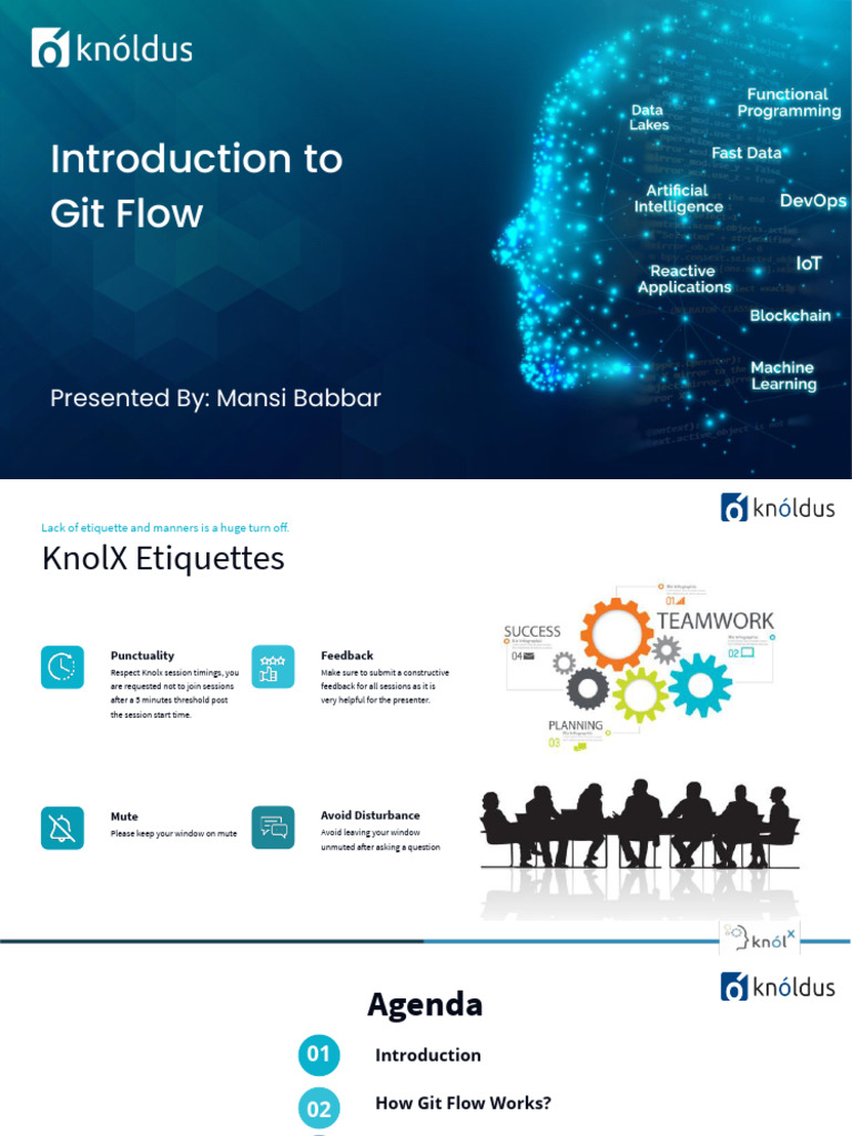 Introductiontogitflow 210323093903 | PDF | System Software | Computer Science