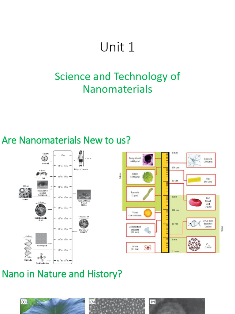 Overview of Nanomaterials and Their Properties | PDF | Nanomaterials ...