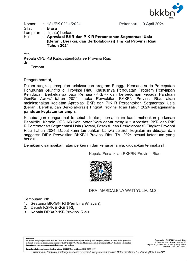 2024041910054520240419093855Surat Kegiatan Apresiasi BKR Dan PIK R Percontohan Segmentasi Usia ...