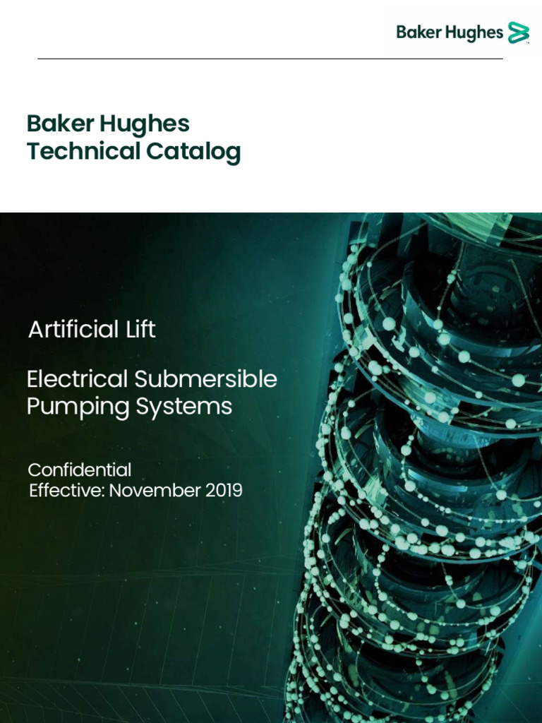 Baker Hughes 2019 Esp Technical Catalog Pdf