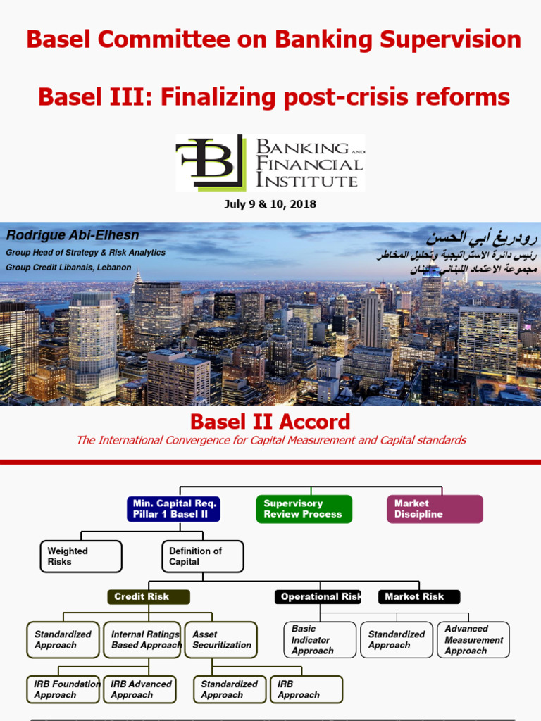Full Presentation - BFI - BCBS - Basel III Finalising Post-Crisis Reforms | PDF | Basel Iii ...