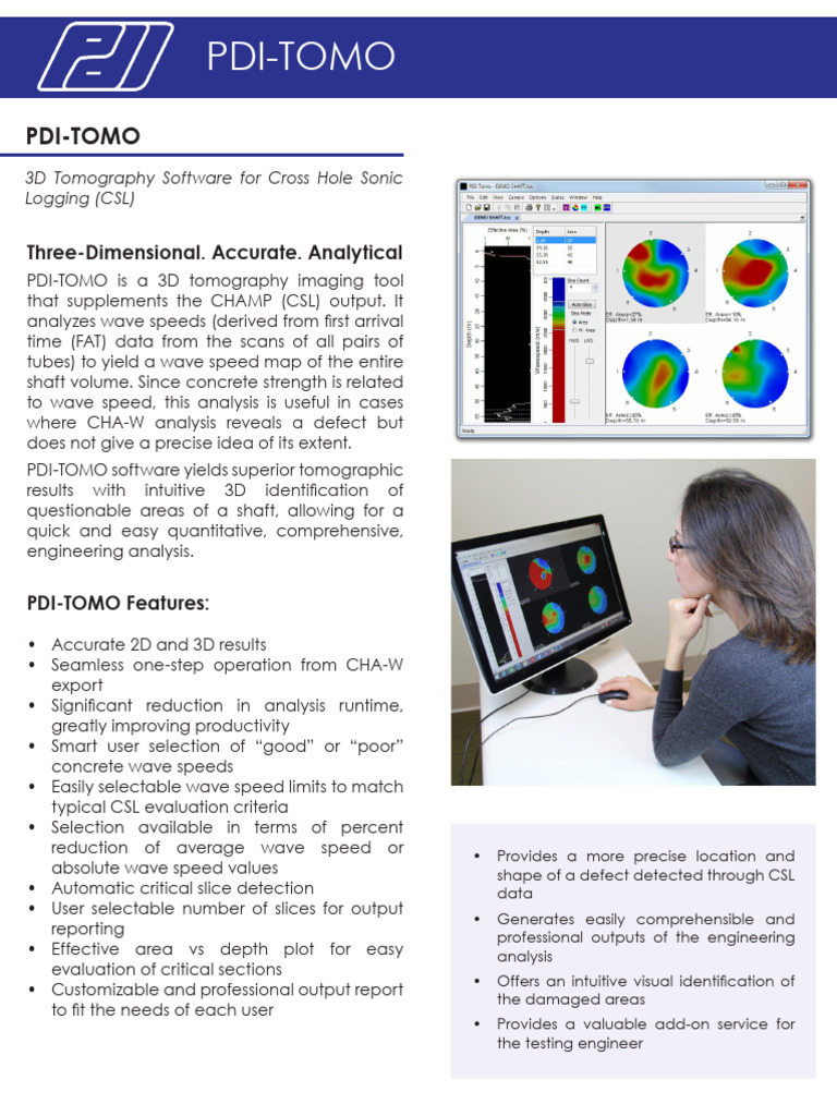 PDI TOMO Brochure | PDF | Tomography
