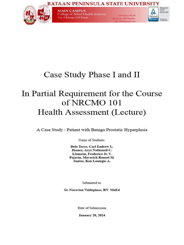 Case Study - Group 7 (Final) | PDF | Perception | Blood