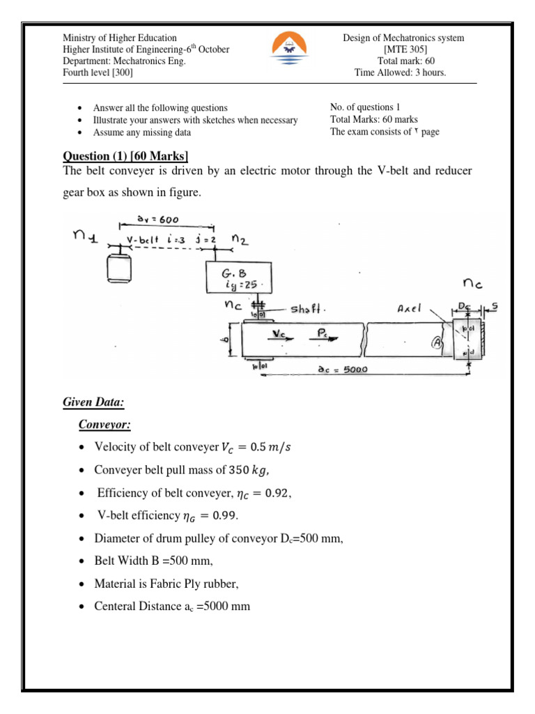 Design Mechatronis System | PDF | Science & Mathematics