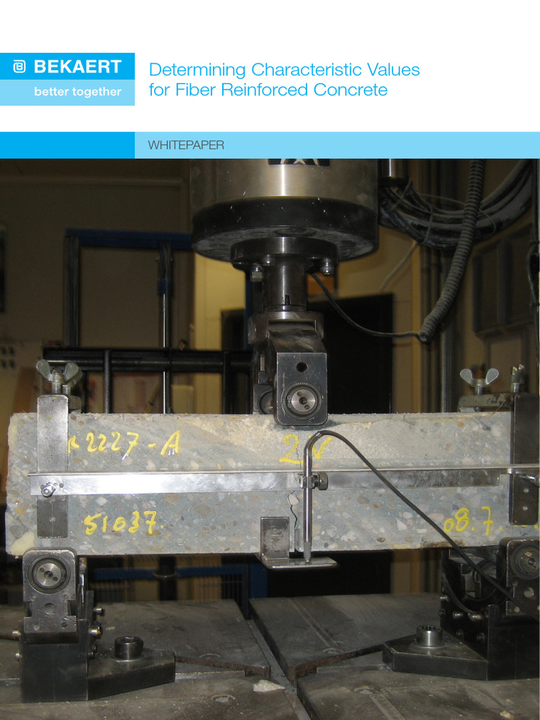 Characteristic Values for Fiber Reinforced Concrete | PDF | Concrete ...