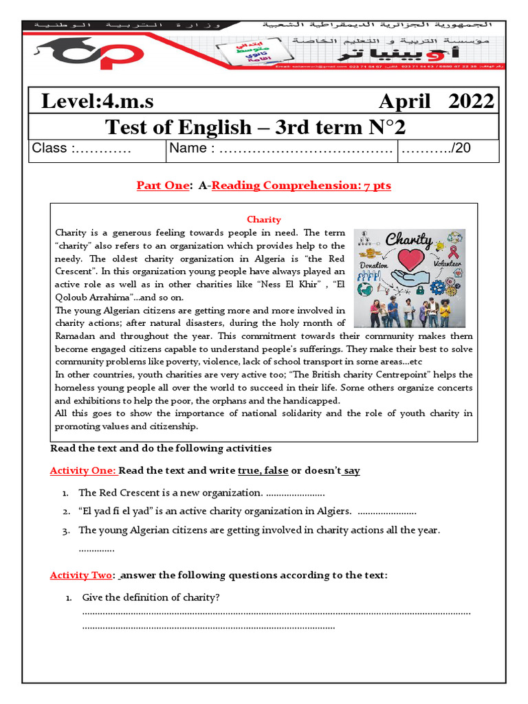 Devoir-Anglais-4 AM | PDF | Linguistic Morphology | Languages