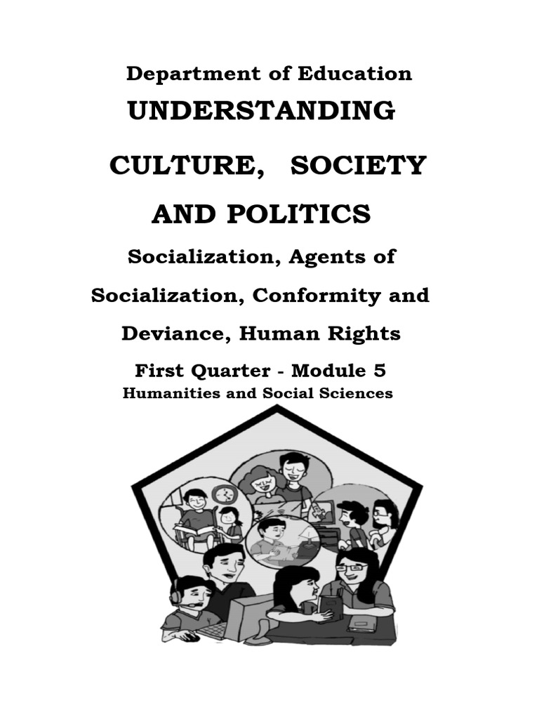 Socialization & Society Module | PDF | Socialization | Deviance (Sociology)