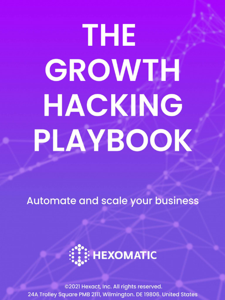 The Growth Hacking Playbook | PDF | Search Engine Optimization | E Commerce