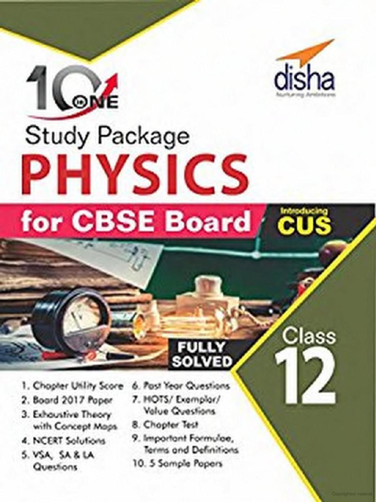 Disha Class 12 Physics Cbse PDF Free | PDF
