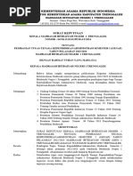 Contoh SK Plt Kepala Sekolah SD | PDF