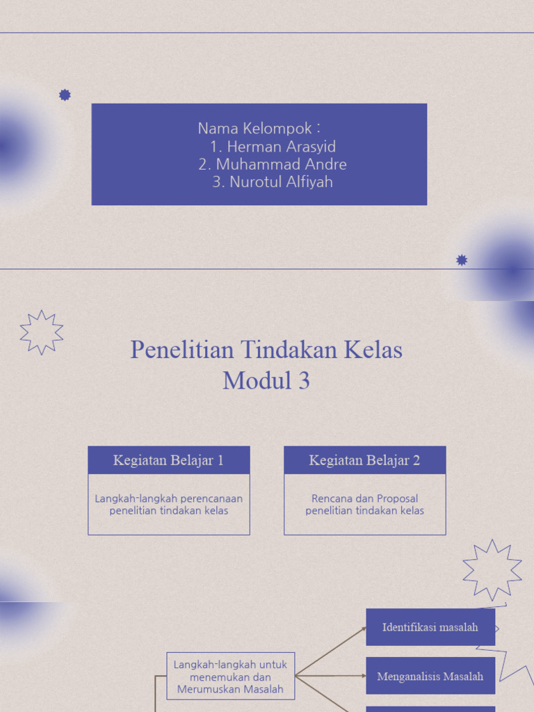 Rencana Penelitian Tindakan Kelas | PDF | Karier & Perkembangan