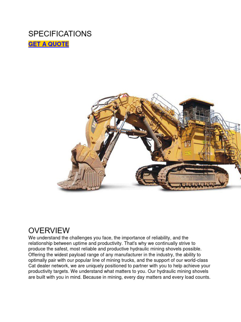 Cat 6050 FS | PDF | Horsepower | Electric Motor