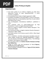Indian Writing in English | PDF | Indian Literature