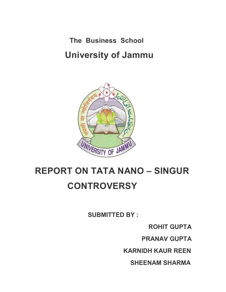 Singur Andolan Overview | PDF | Government | Agriculture