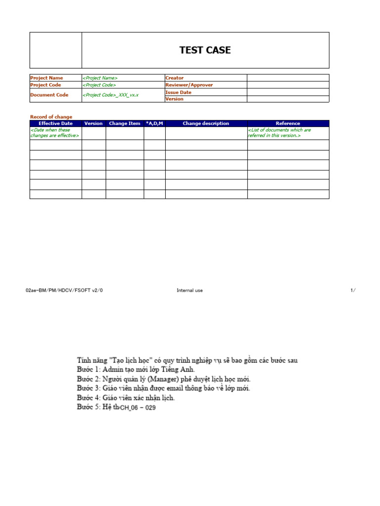 ST Test Case | PDF