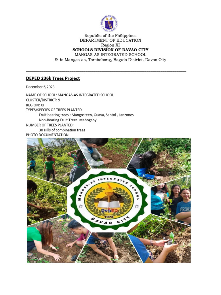 MIS Tree Planting | Download Free PDF | Trees | Natural Environment