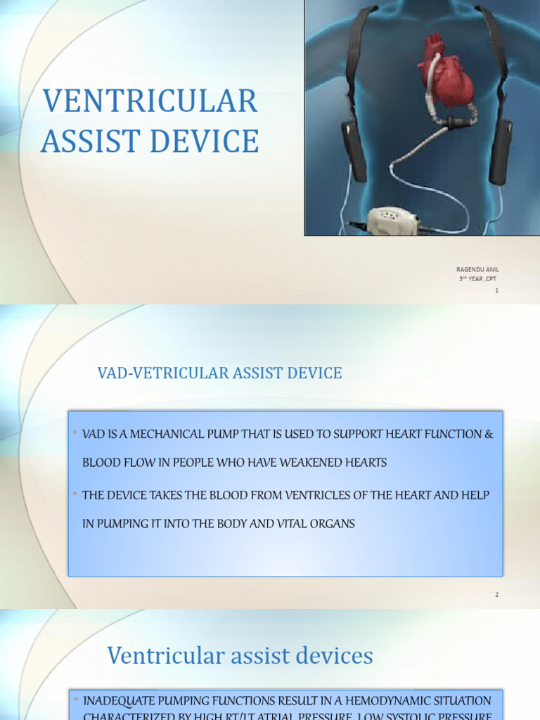 Ventricular Assist Device | Download Free PDF | Heart | Ventricle (Heart)