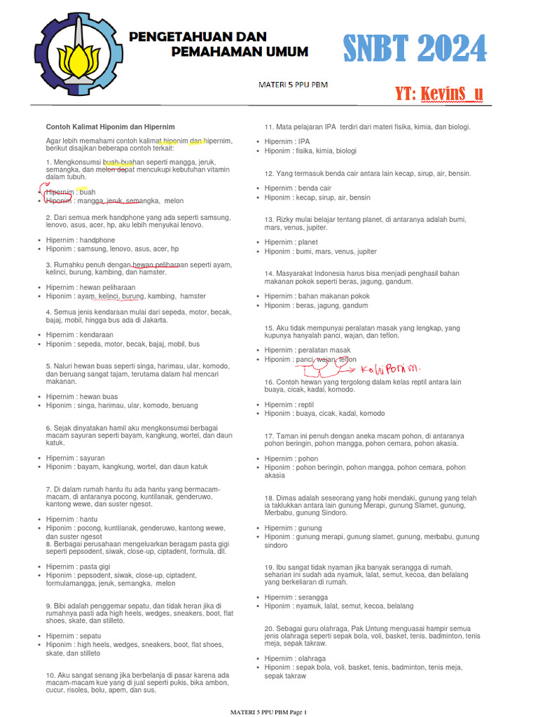 Materi 5 Ppu PBM | PDF