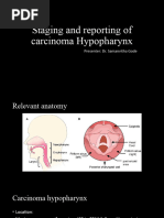 AJCC 8th Edition Head and Neck Staging | PDF | Human Head And Neck ...