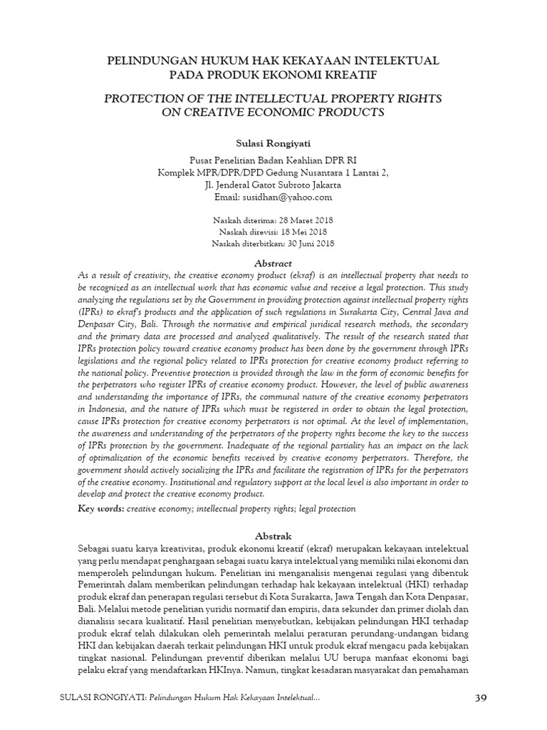 Jihan Fathinah Ulfah - 2321160106 (Jurnal HAKI) | PDF