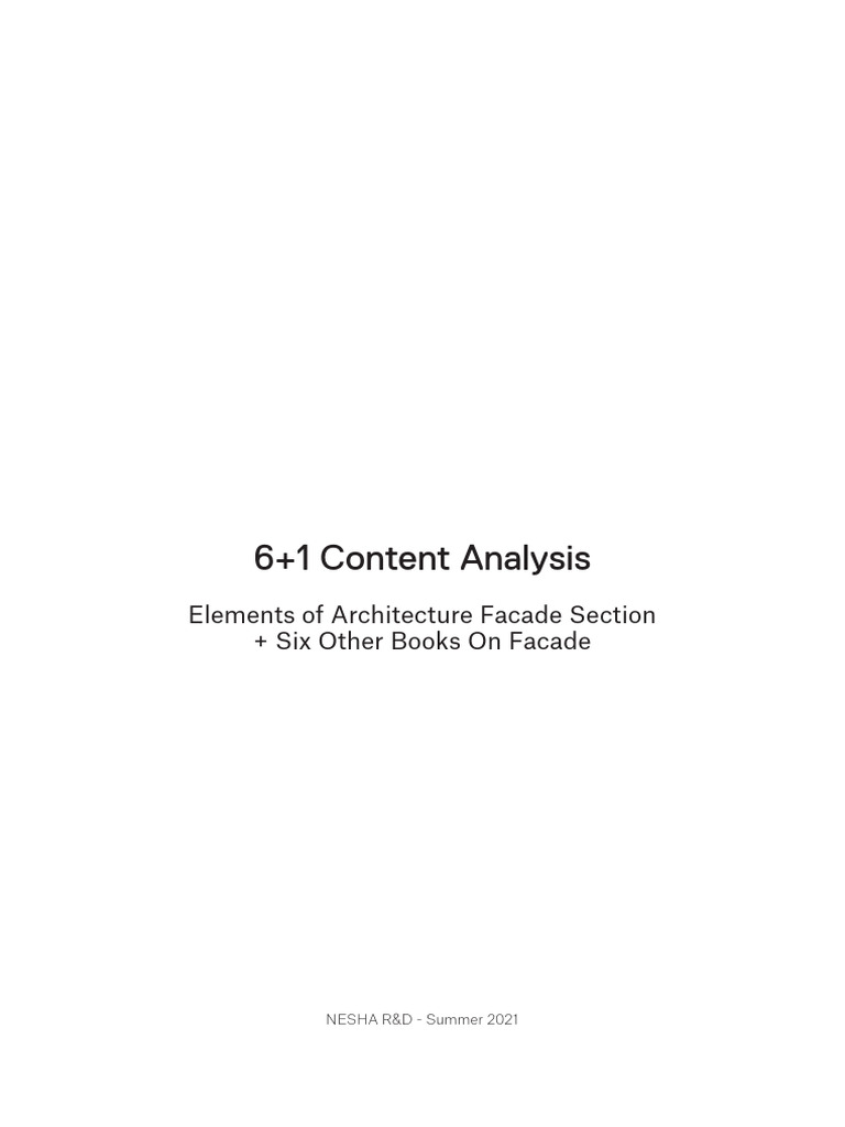 Comprehensive Facade Design Analysis | PDF | Wall | Building Engineering