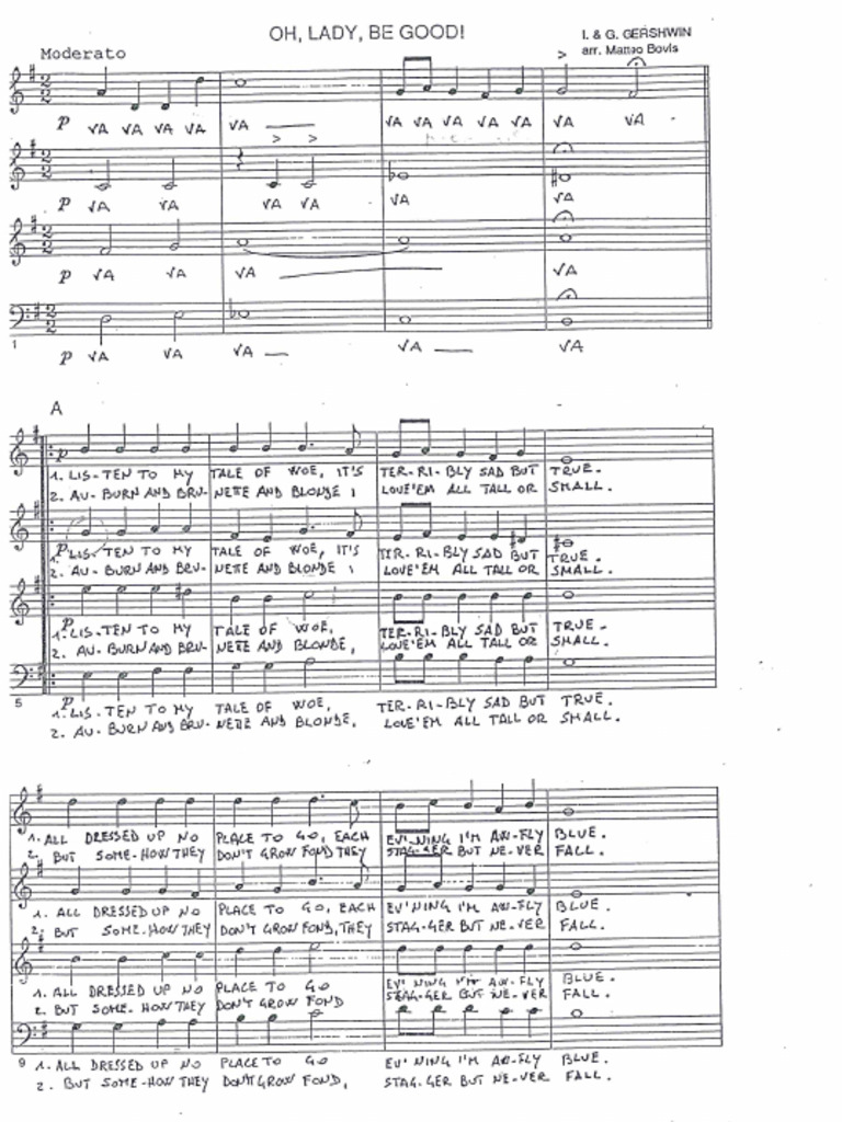 Oh Lady Be Good! | PDF