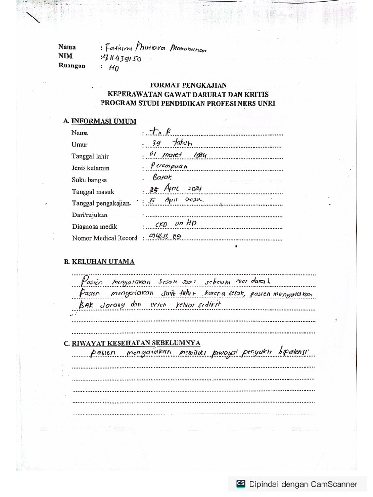 HD Resume Ke 5 | PDF