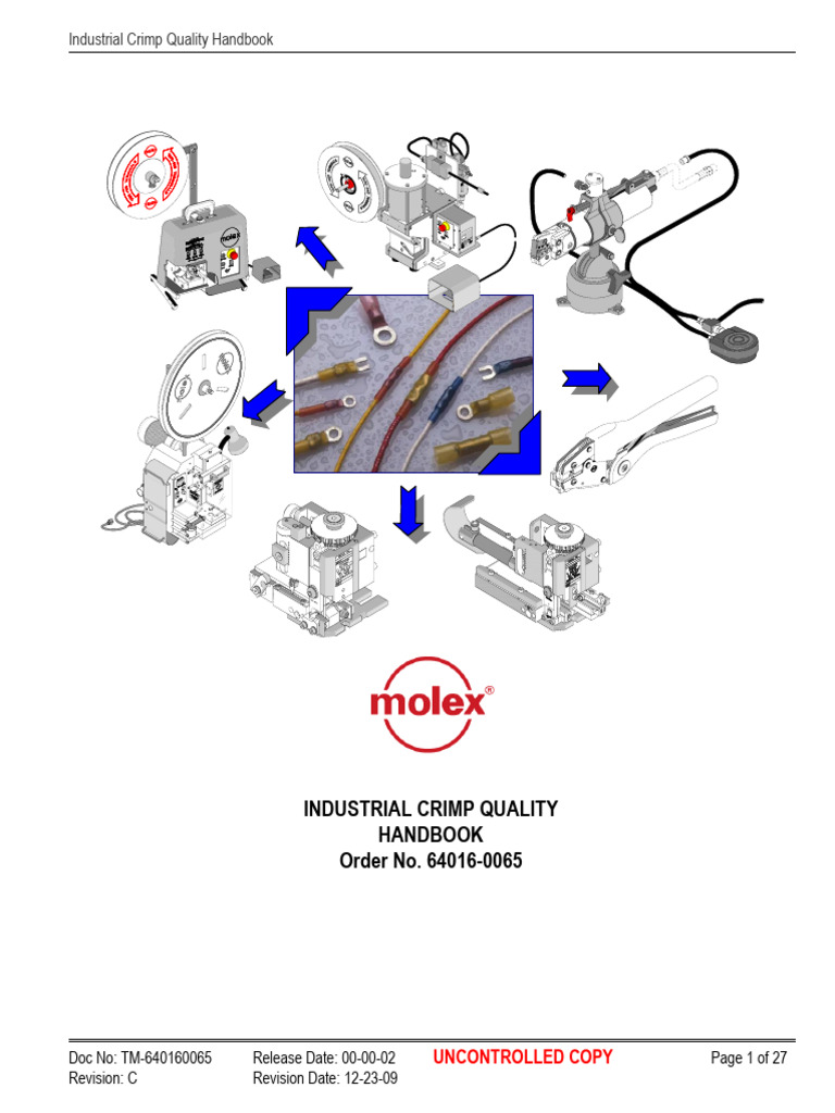 Molex Crimp Guide Pdf Electrical Connector Wire