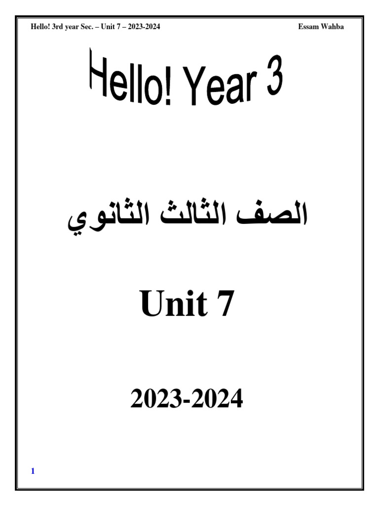 Units 7-12 Explained | PDF | Paralympic Games | Linguistics Units 7-12 Explained | PDF | Paralympic Games | Linguistics