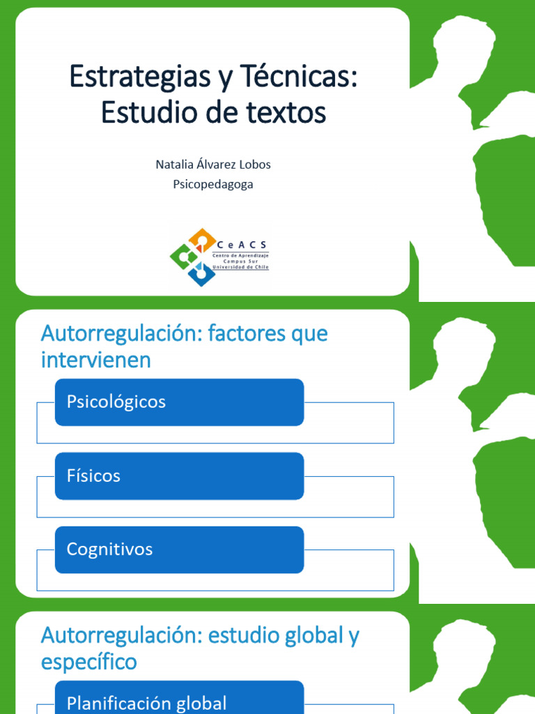 05 Estrategias y T Cnicas de Estudio de Textos | PDF | Teoría de la argumentación | Aprendizaje